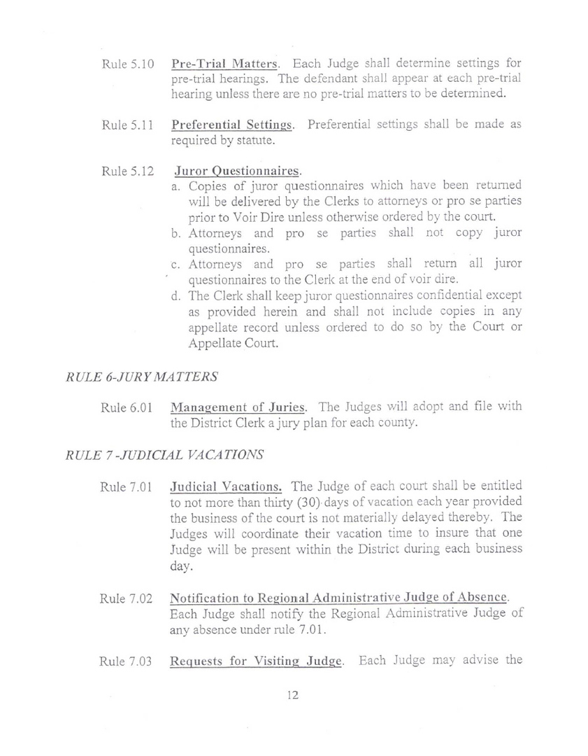 Local Rules – Welcome to the 242nd District Court Public Web Site!